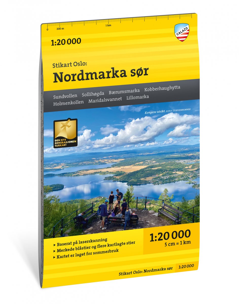 Stikart Oslo: Nordmarka Sør – Nomaden