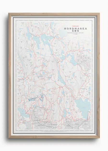 Kart – Merket "Dapa Maps"– Nomaden